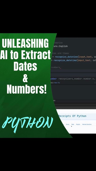 Data Recognition In Text Part3 Python Pythontutorial Pythonprogramming Learnpython Coding