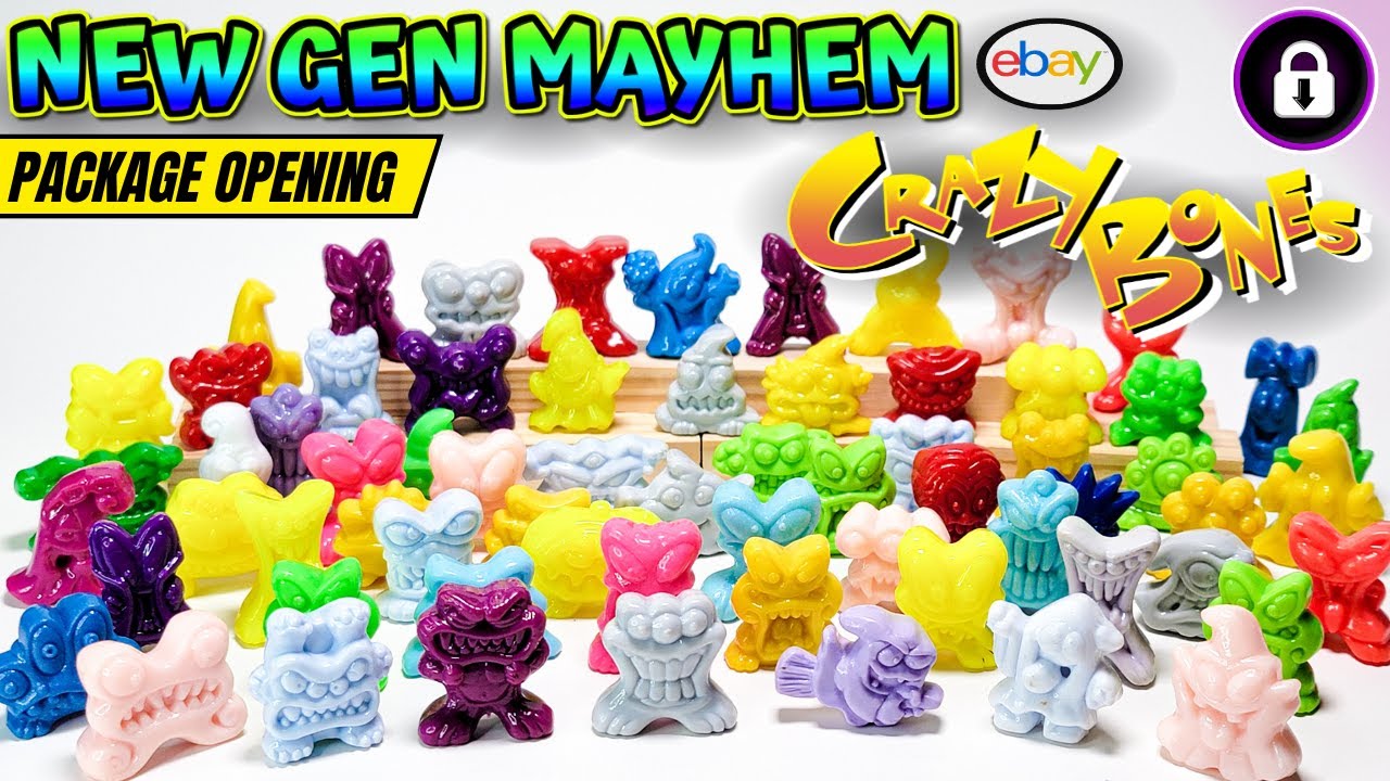 New Gen Mayhem!! | Gogo's Crazy Bones Package Opening (eBay Finds ...