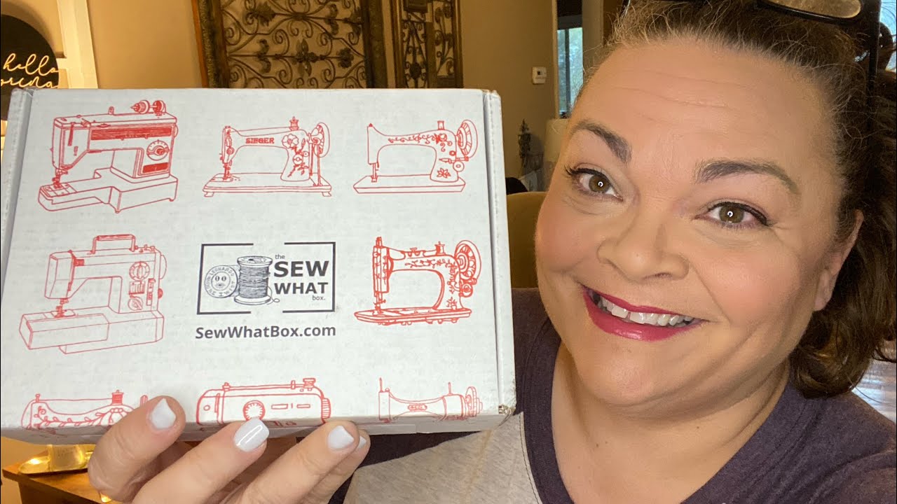 Sew What Box April 2022 - YouTube