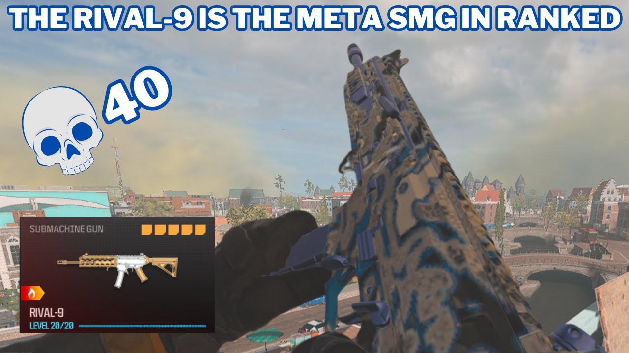 THE RIVAL-9 IS MOST DOMINANT SMG IN *RANKED* - ( BEST RIVAL-9 BUILD ...
