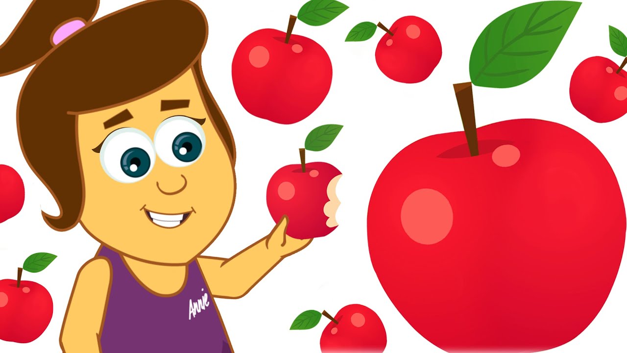 A for Apple Song | Sing along Kids Songs by HooplaKidz - YouTube
