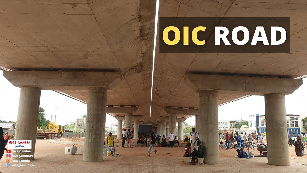 OIC Road LATEST UPDATE in The Gambia - YouTube