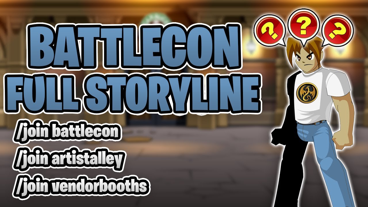 BattleCon FULL Storyline Quest Walkthrough - AQW - YouTube