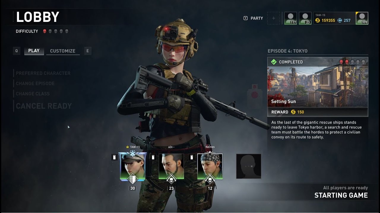 WWZ Tokyo Campaign (AGS Team) - YouTube