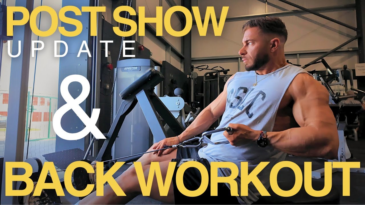 Big Back Workout - After Effects of Show Day - YouTube