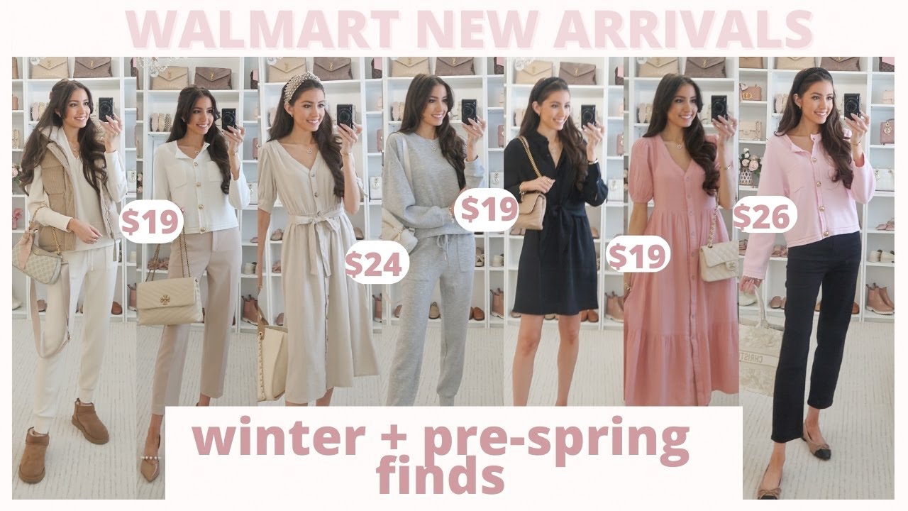 Walmart NEW Arrivals Haul | Walmart Winter + Pre-Spring Finds 2024 ...