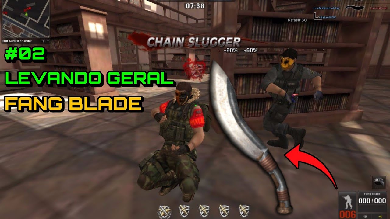 POINT BLANK: #02 LEVANDO GERAL COM FANG BLADE - YouTube