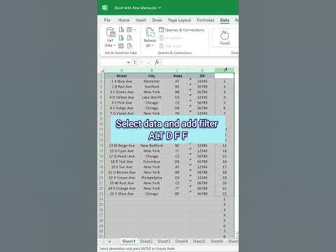 How to insert a blank row between each data row #excel #exceltips #tutorial #shorts - YouTube