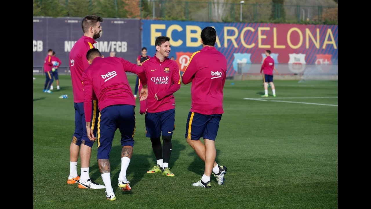 FC Barcelona training session: Preparations for El Clásico continue ...