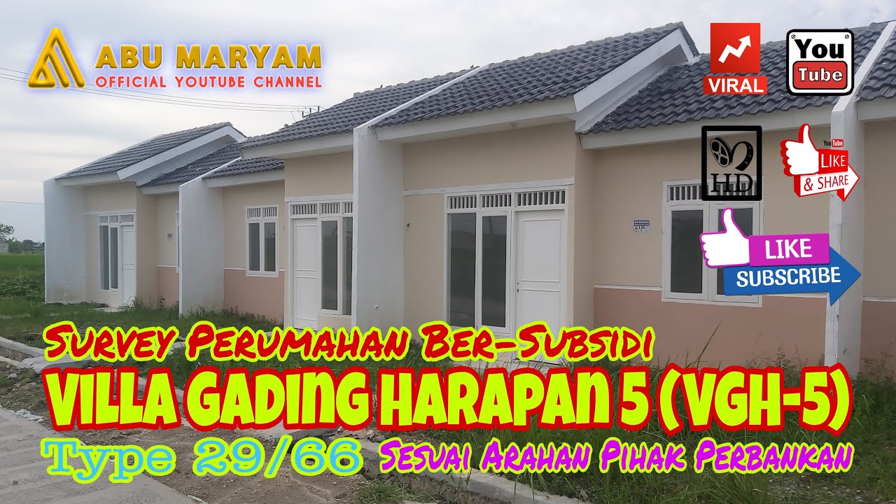 Survey Perumahan Villa Gading Harapan 5 (VGH-5) Sebelum Akad Kredit ...