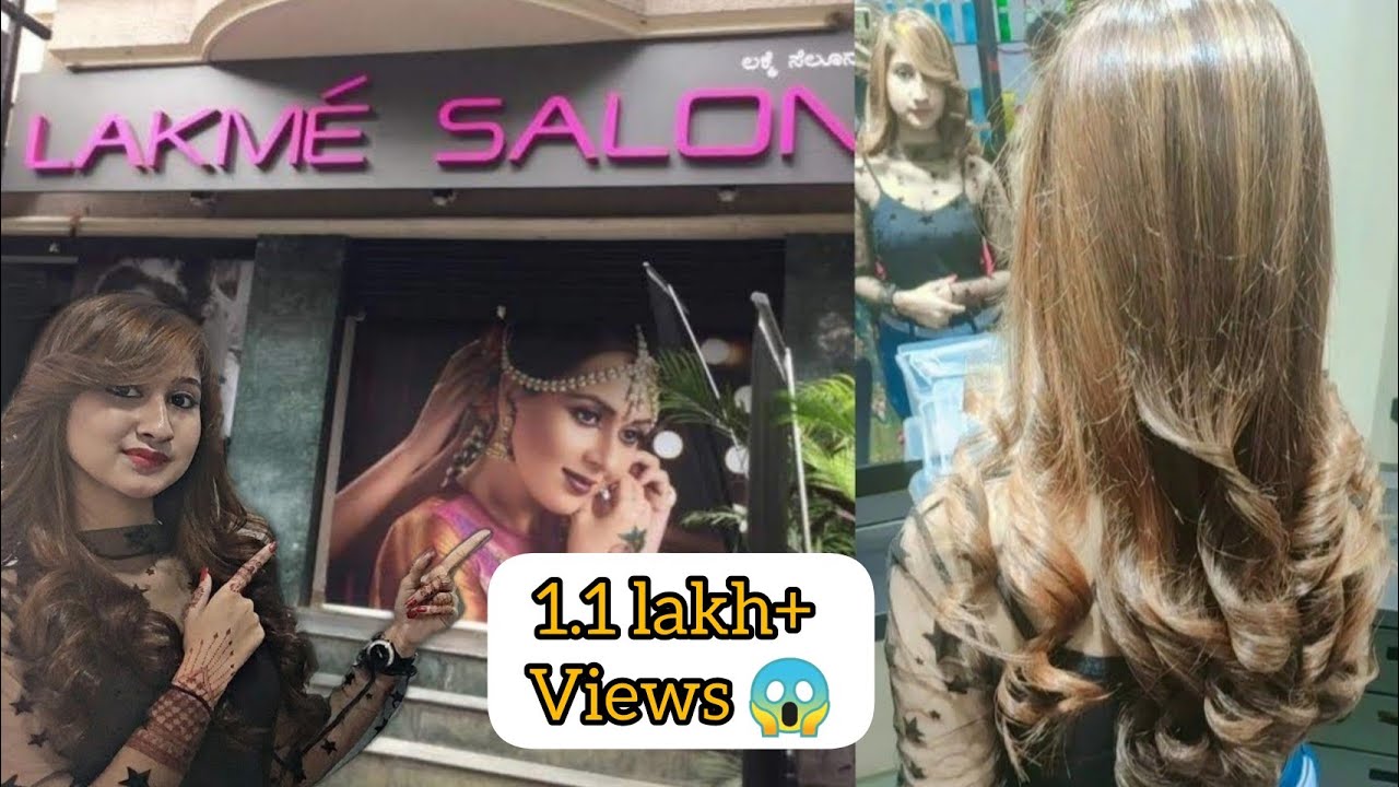 My Hair Transformation at LAKMÉ || My New Hair Colour | New Hair - YouTube