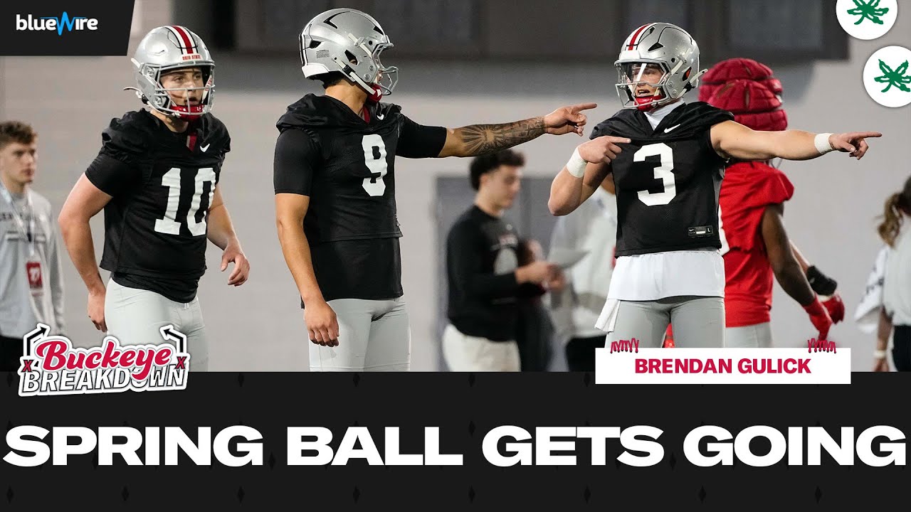 Ohio State: Buckeyes Take the Field For Spring Ball, Long Way For QB1 ...