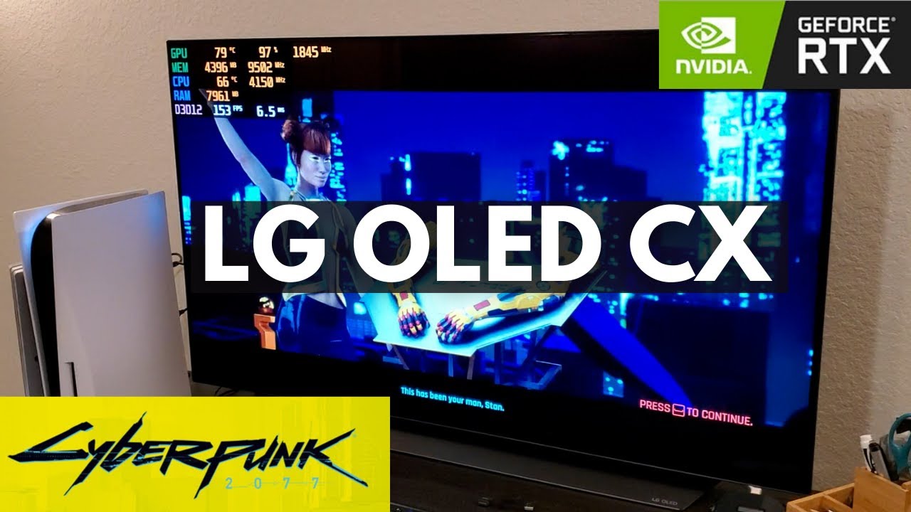 Cyberpunk 2077 on PC RTX 3080 + LG OLED CX = Ray Tracing Machine - YouTube