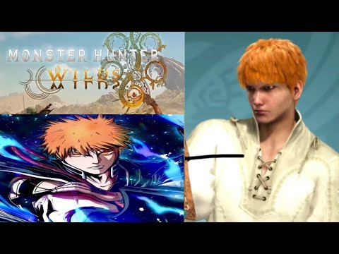 MH Wilds - Character Slider - Ichigo Kurosaki - YouTube