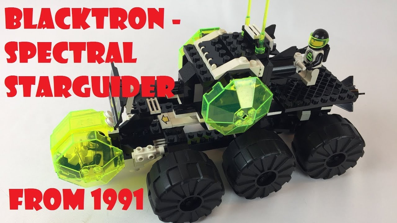 Lego Blacktron Spectral Starguider - Set 6933 from 1992 - YouTube