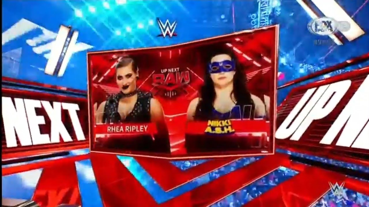 Rhea Ripley Vs Nikki A.S.H - WWE Raw 31/01/2022 (En Español) - YouTube