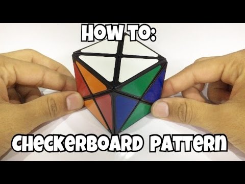How to: Checkerboard pattern on the Dino Cube - YouTube