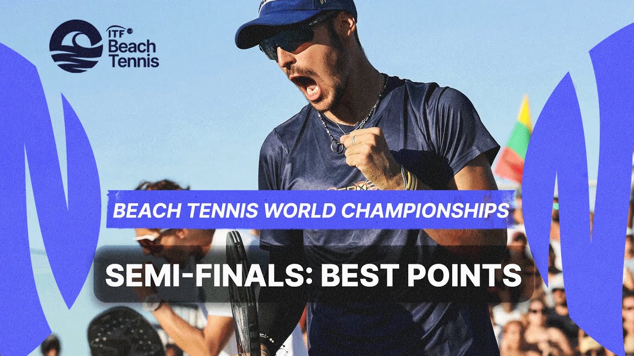 Beach Tennis World Championships | Semi-Finals | Best Shots - YouTube