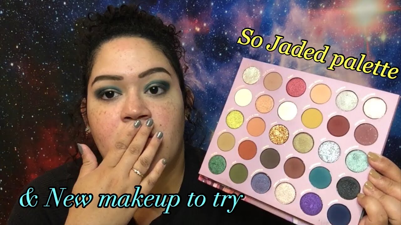 So Jaded palette/New makeup & New background! - YouTube