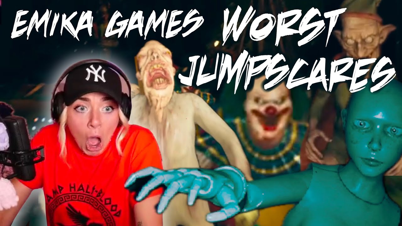 JUMPSCARE OVERLOAD | Emika Games Compilation - YouTube