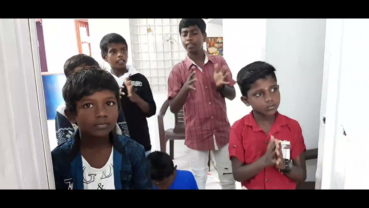 Glory to God (Pastor visit prayed and blessed the sunday class children ...