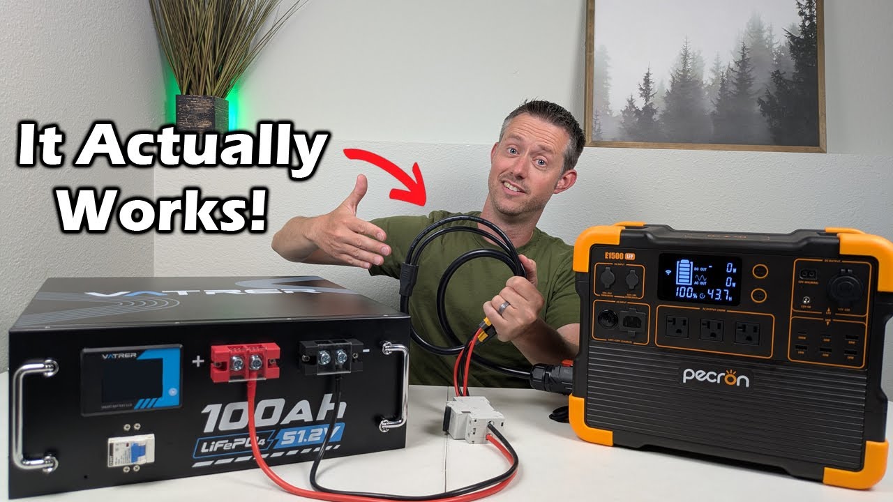 I Plugged in a 48V Battery—What Happened Next Shocked Me! VATRER 100ah ...