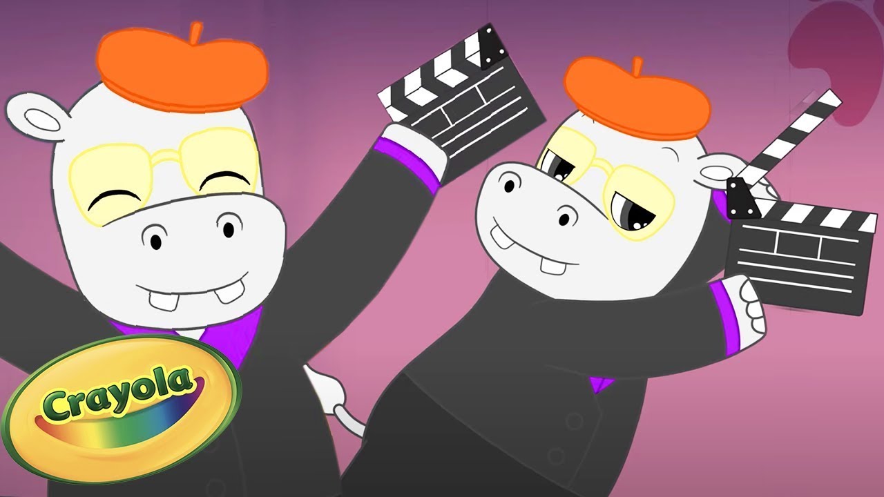 Biko LOVES The Clapper! 🎬 😍 Crayola Scribble Scrubbie Pets | Cartoons ...