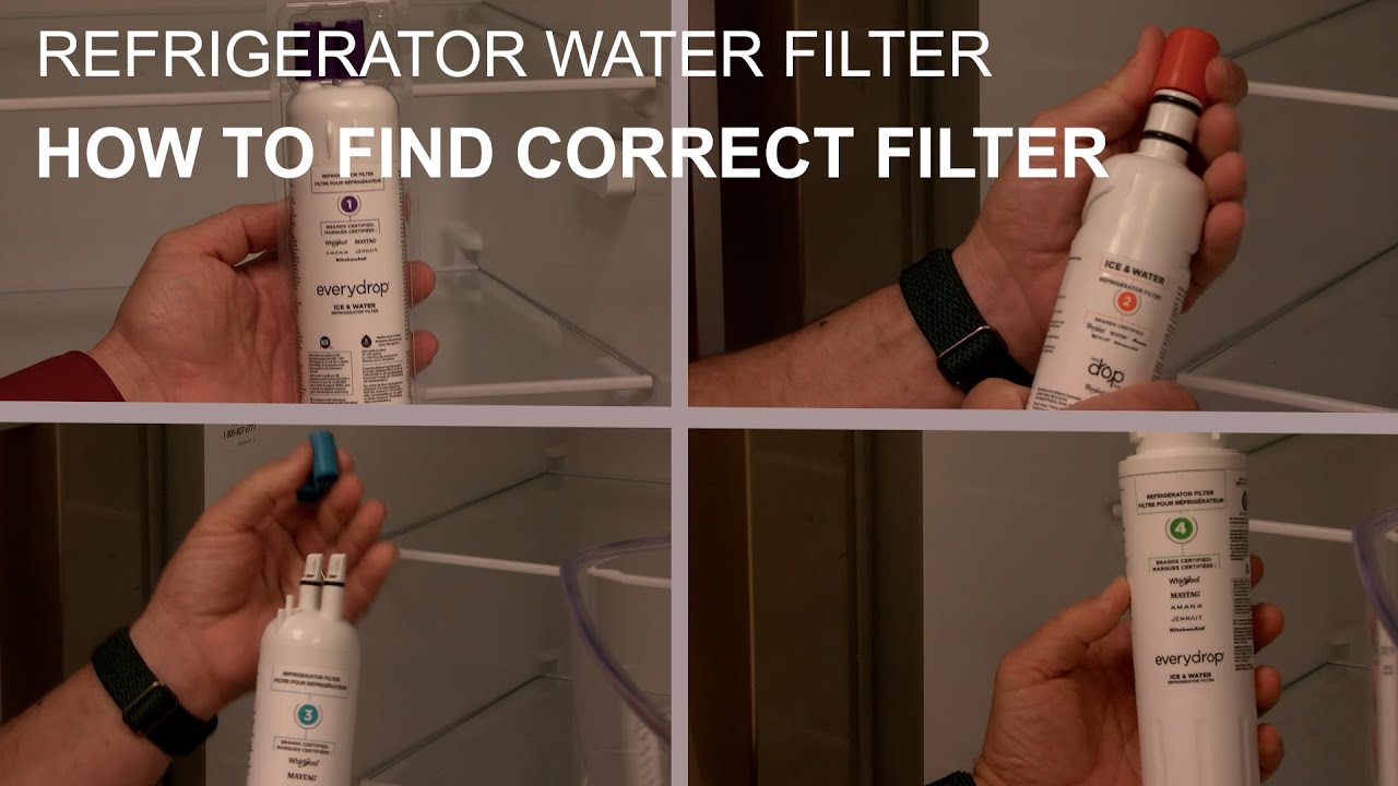 How To Find Correct Number Water Filter - YouTube