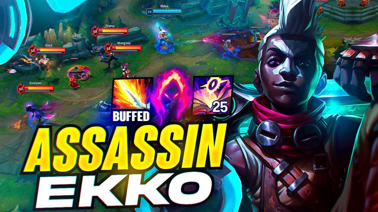 TURNING EKKO INTO A ONE SHOT AP ASSASSIN WITH THIS BROKEN BUILD - YouTube