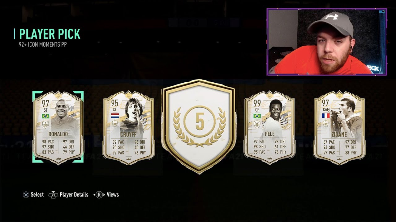Stat reveal for 92+ Icon Moments Player Pick! - FIFA21 Ultimate Team ...