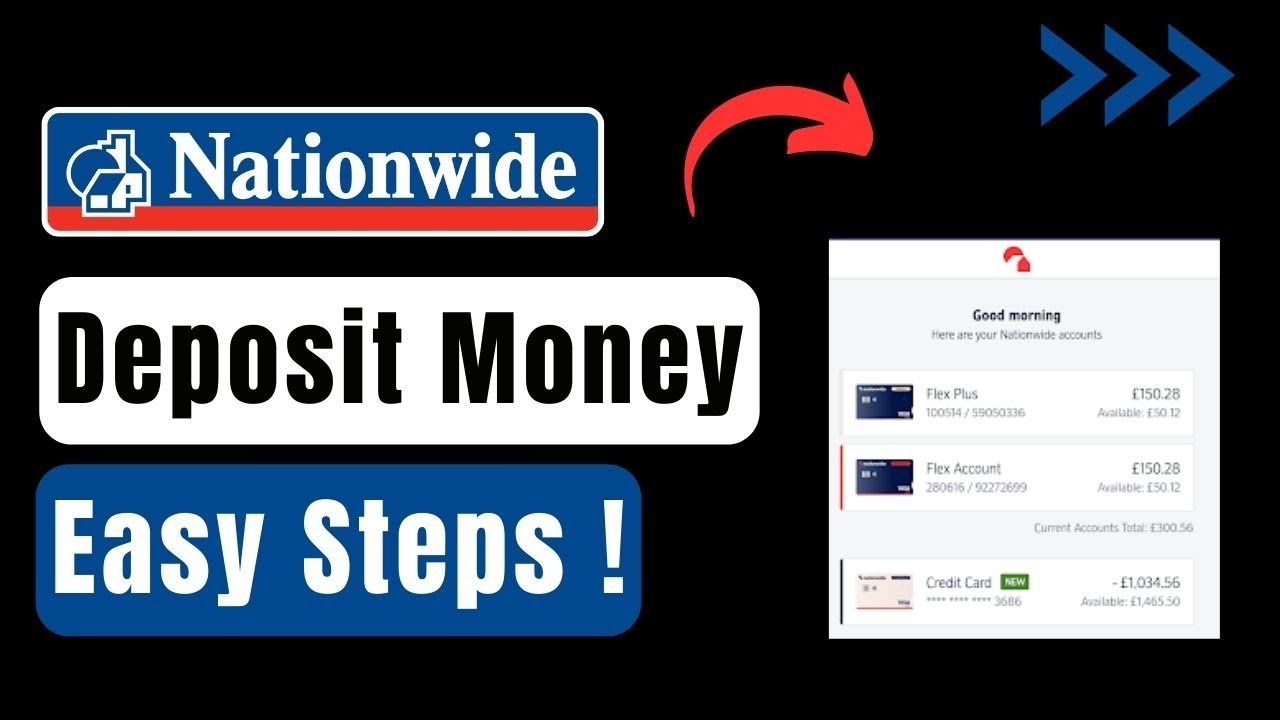 How To Deposit Money In Nationwide ! - YouTube