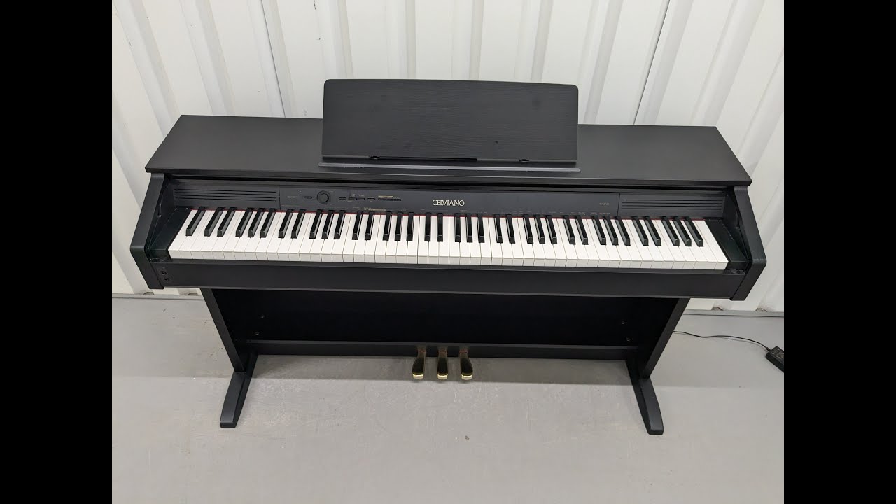 Casio Celviano AP-260 digital piano in satin black finish stock #24605 ...