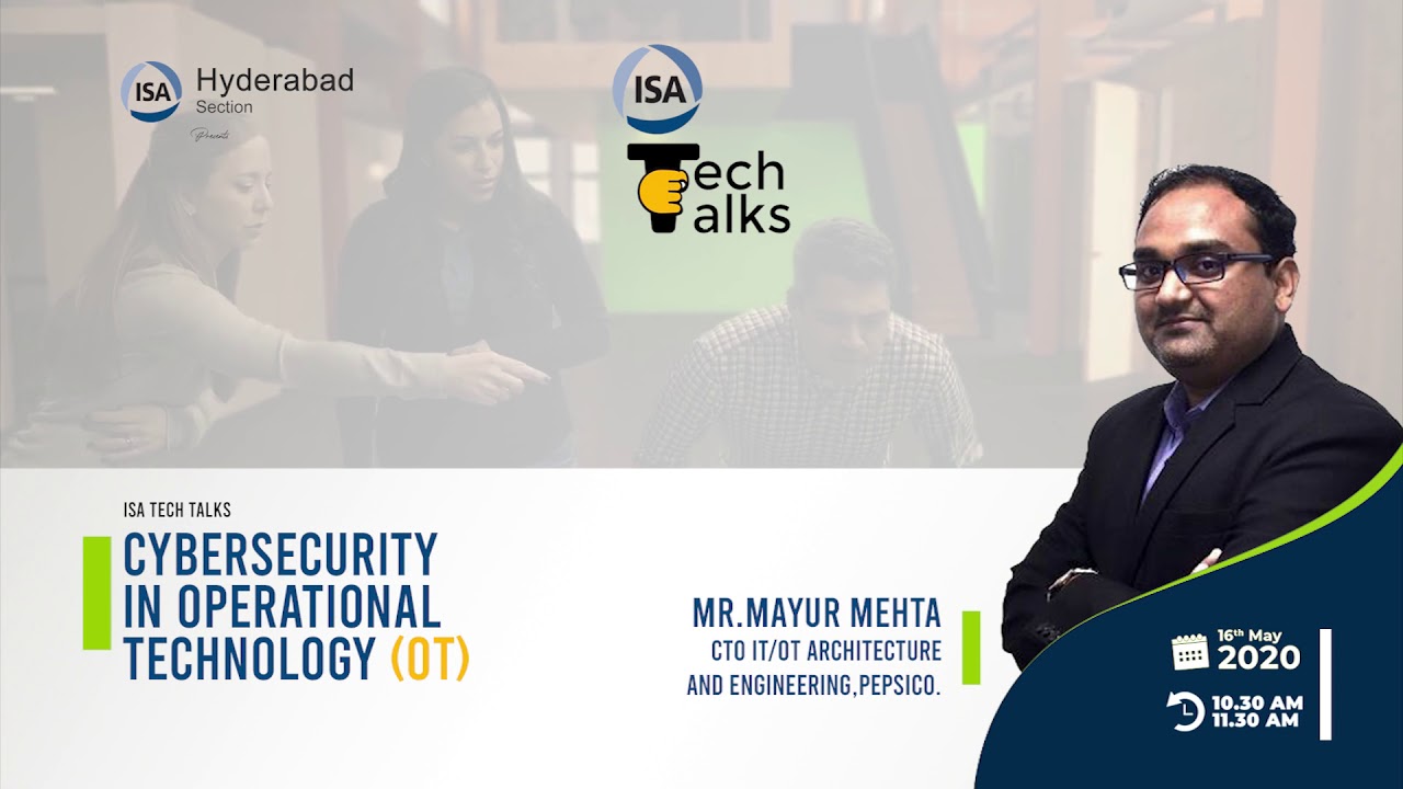 ISA Tech Talks Powered by ISA Hyderabad Section - YouTube
