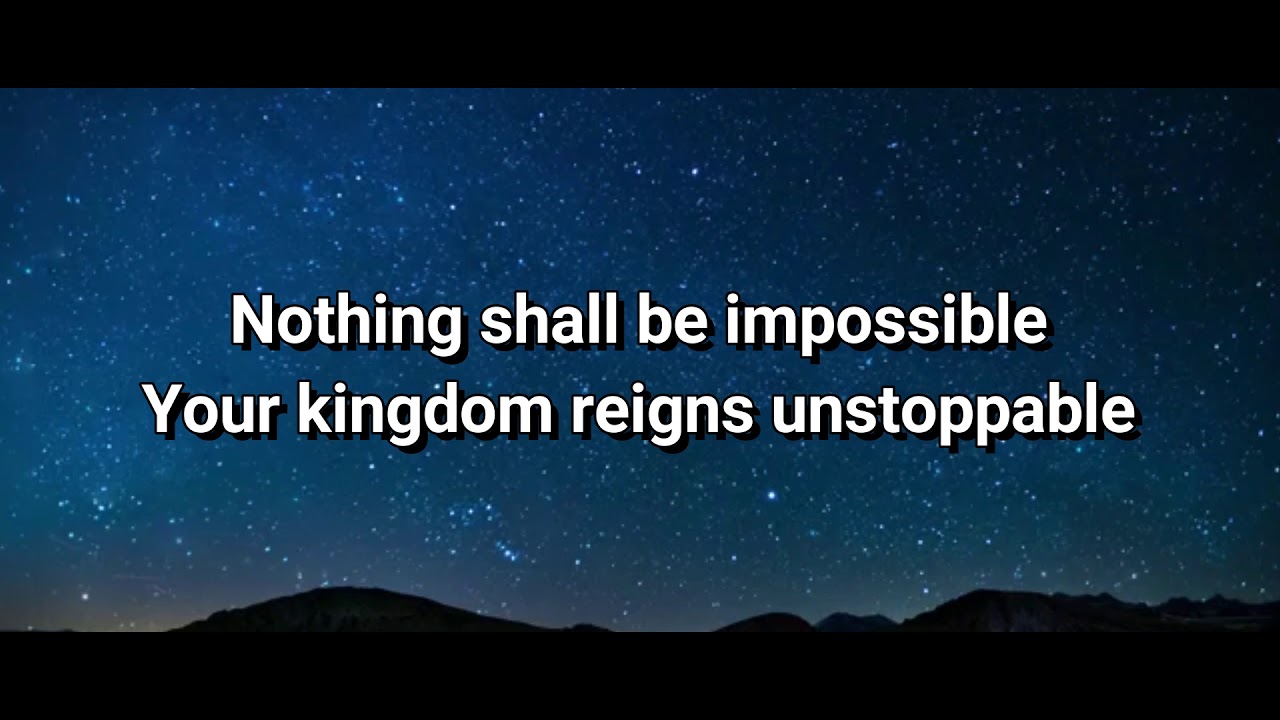 Unstoppable God [Lyric Video] | Acoustic | Elevation Worship ...