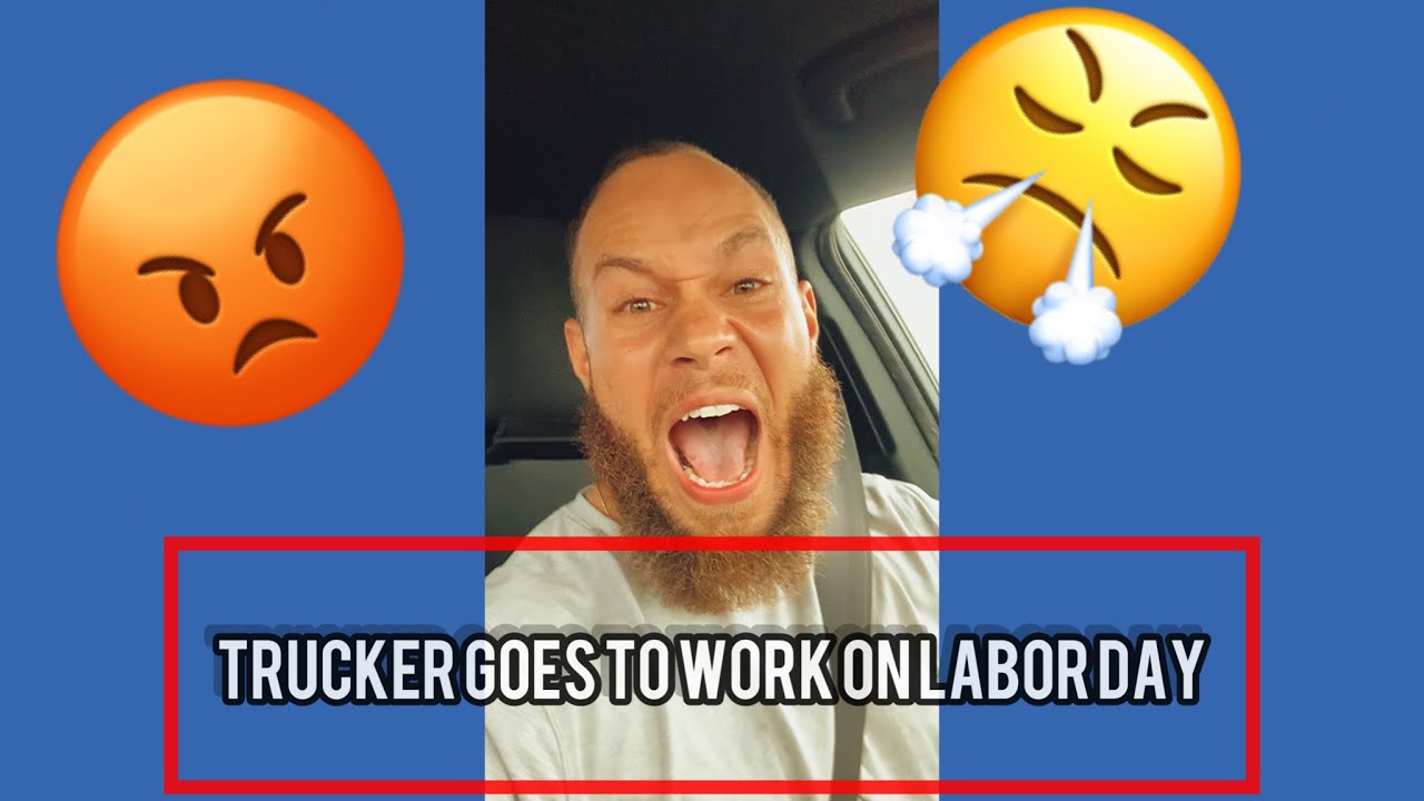 Road rage-Angry trucker goes on rant on Labor Day - YouTube