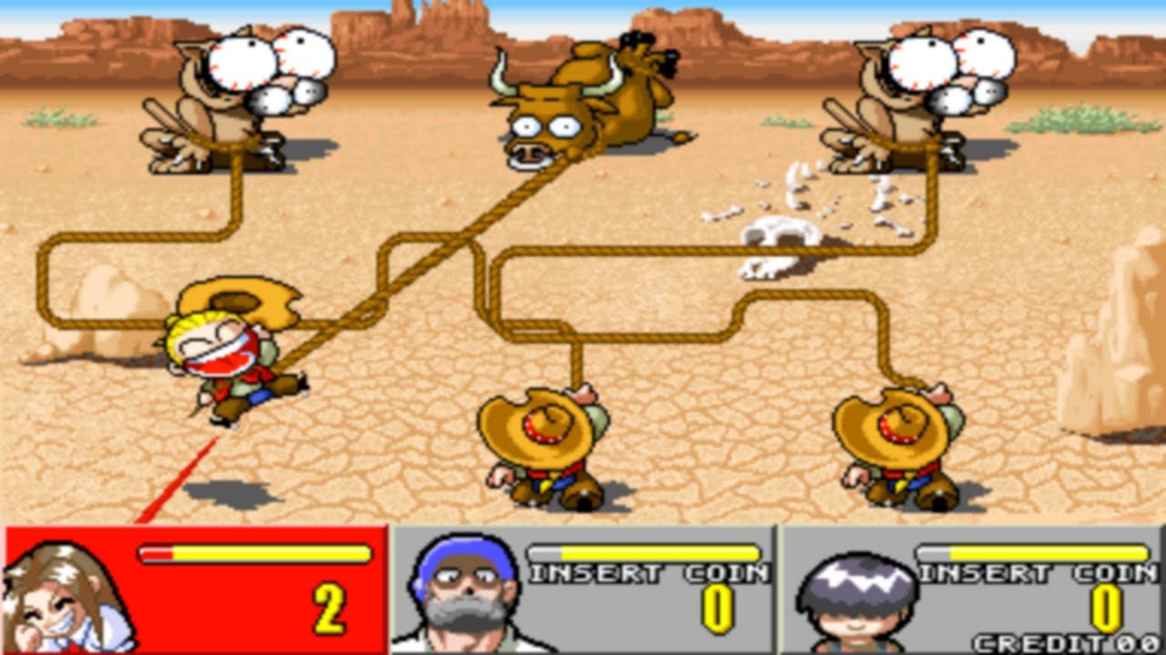 Pasha Pasha 2 (파샤 파샤 2) - Arcade - Choice e- Cowboy/카우보이-Bullfighter/투우사 Games Longplay - YouTube