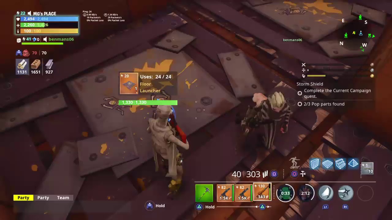 FORTNITE STW Ft. Benmans - YouTube