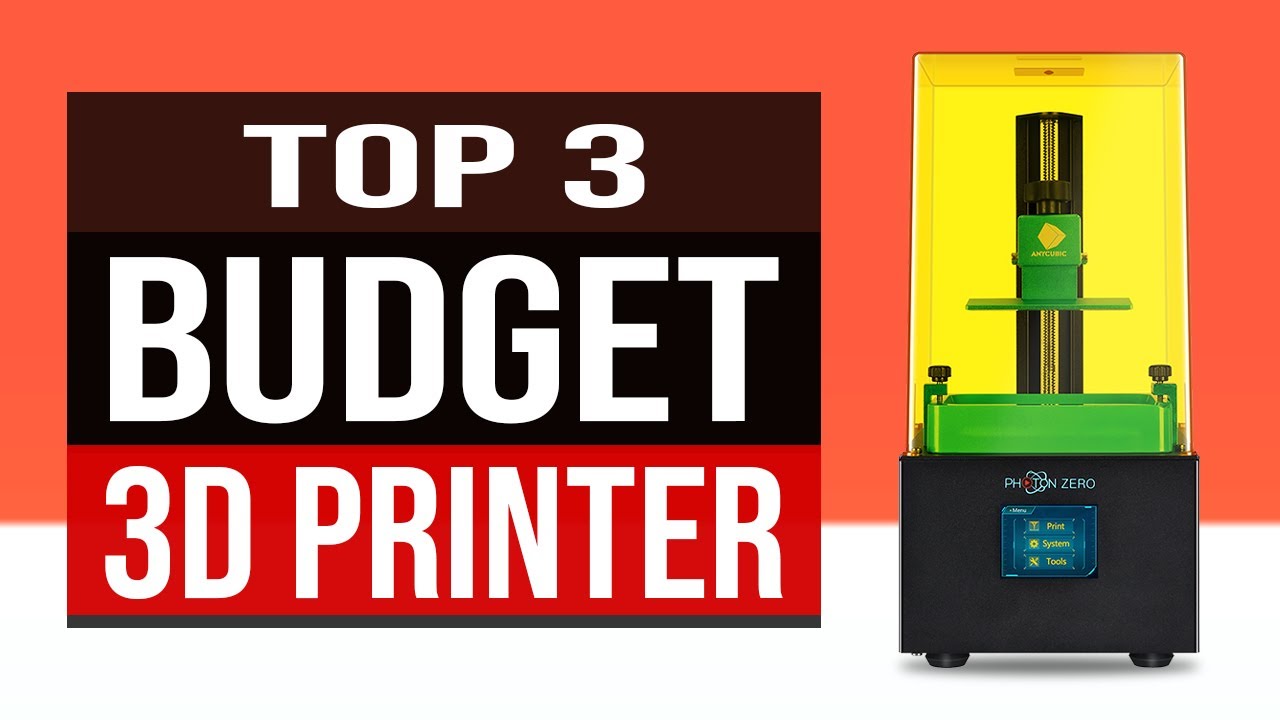 TOP 3: Best Budget 3D Printer 2020 - YouTube