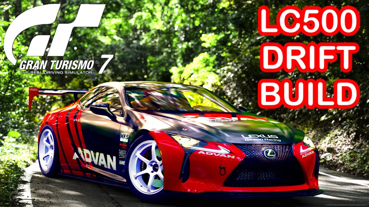 Gran Turismo 7/LEXUS LC500 Drift Build/Customization - YouTube