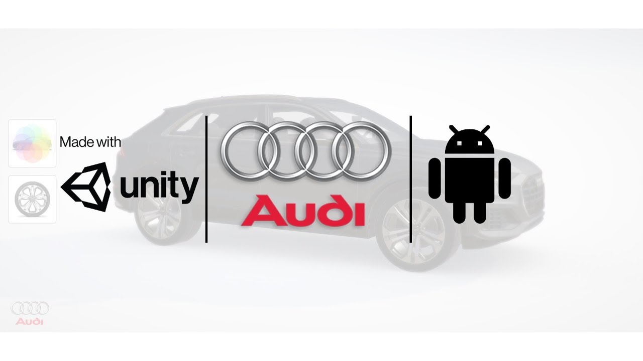 Audi Q8 Mobile Car Configurator Demo - Unity 2018 - YouTube