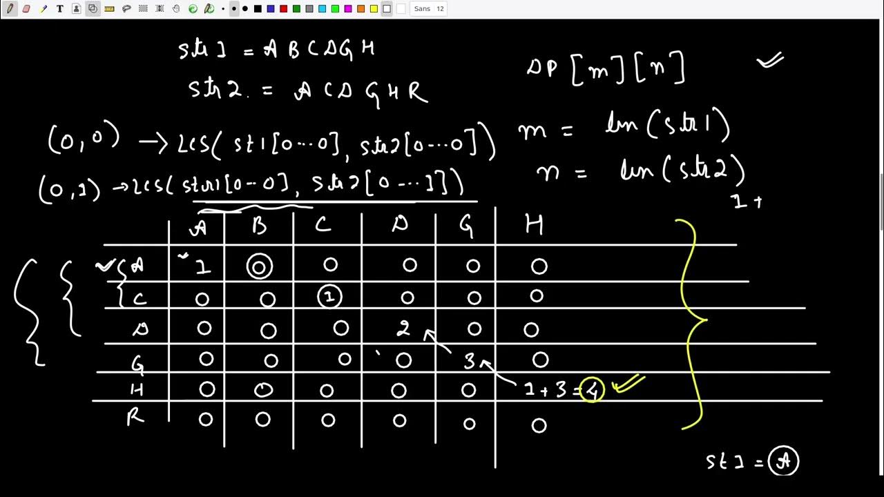 Longest Common Substring | GeeksFroGeeks | Problem of the Day - YouTube