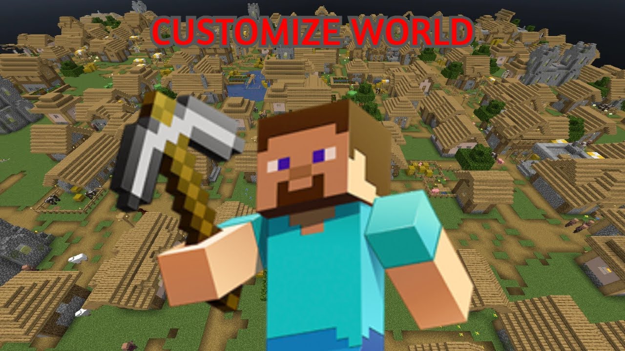 Minecraft Customize World Settings - YouTube