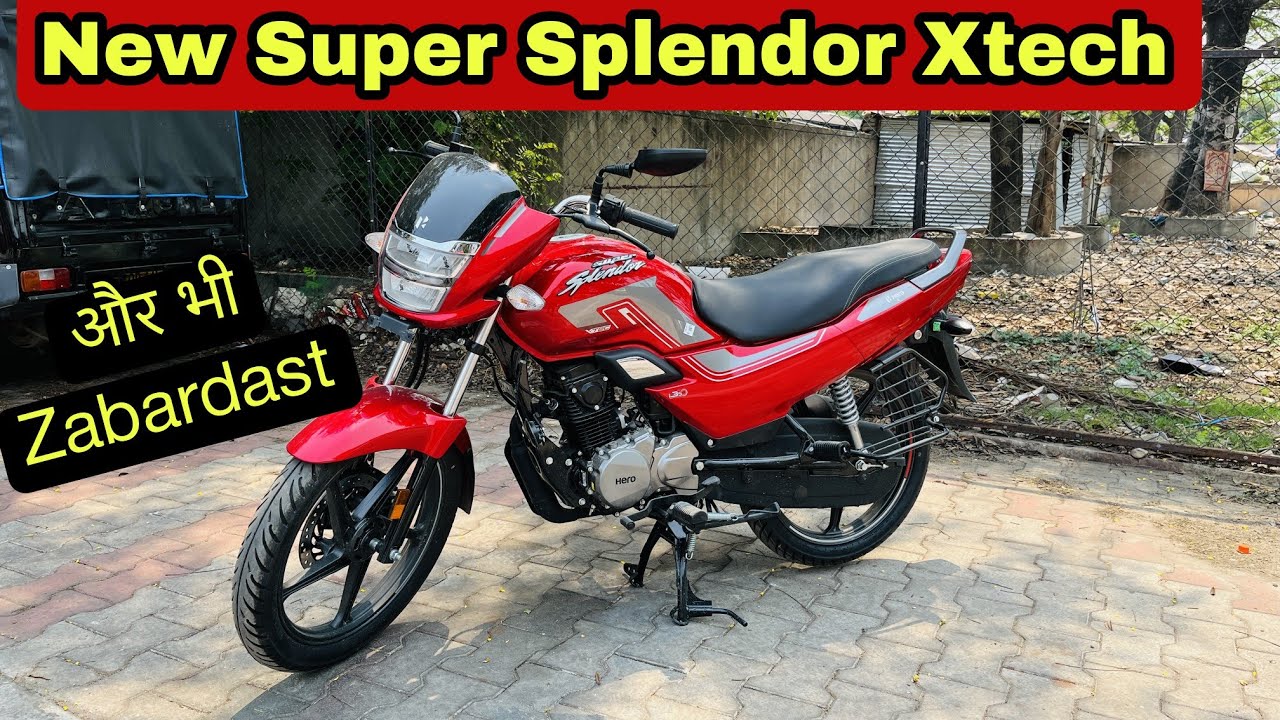 2023 Hero Super Splendor Xtec bs6 II | With E20 Engine | Features ...