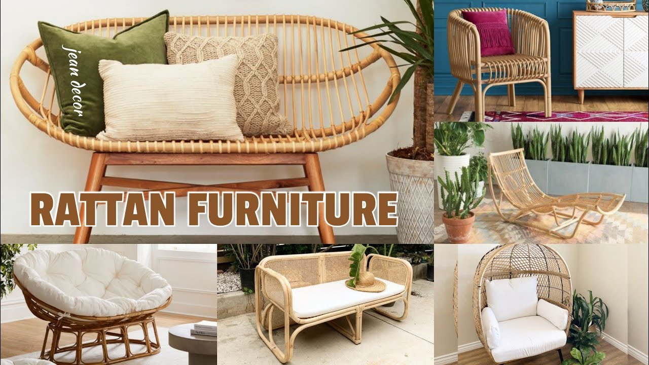 RATTAN FURNITURE II jean22 decor II @jcel27 II @gellovlog - YouTube