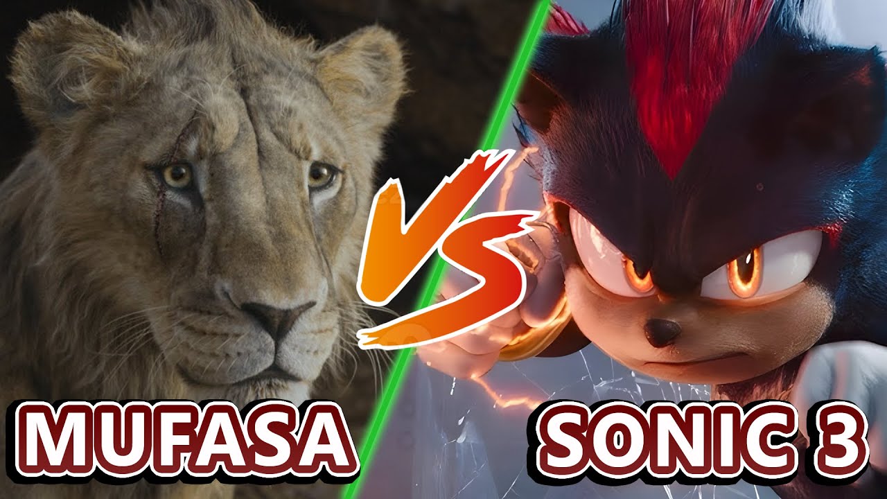 Mufasa Vs. Sonic 3: The Box Office Battle - YouTube