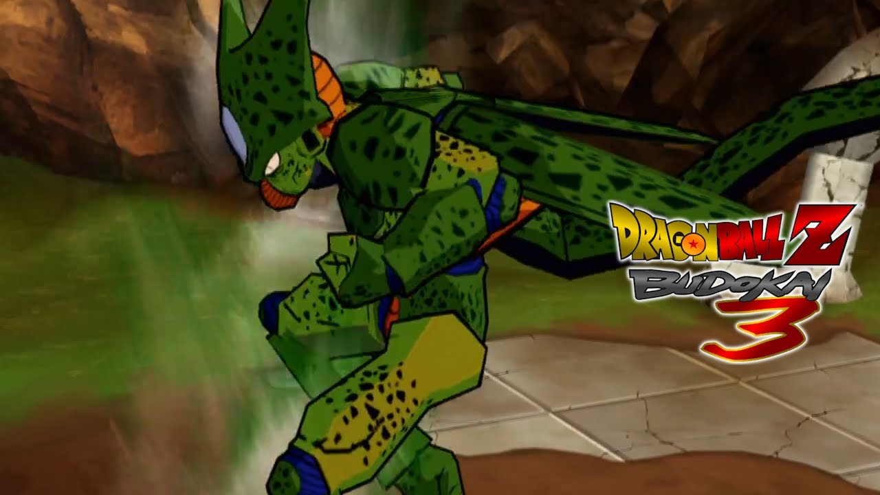 Dragon Ball Z Budokai 3 Krillin (Turtle Hermit Gi) vs Imperfect Cell ...