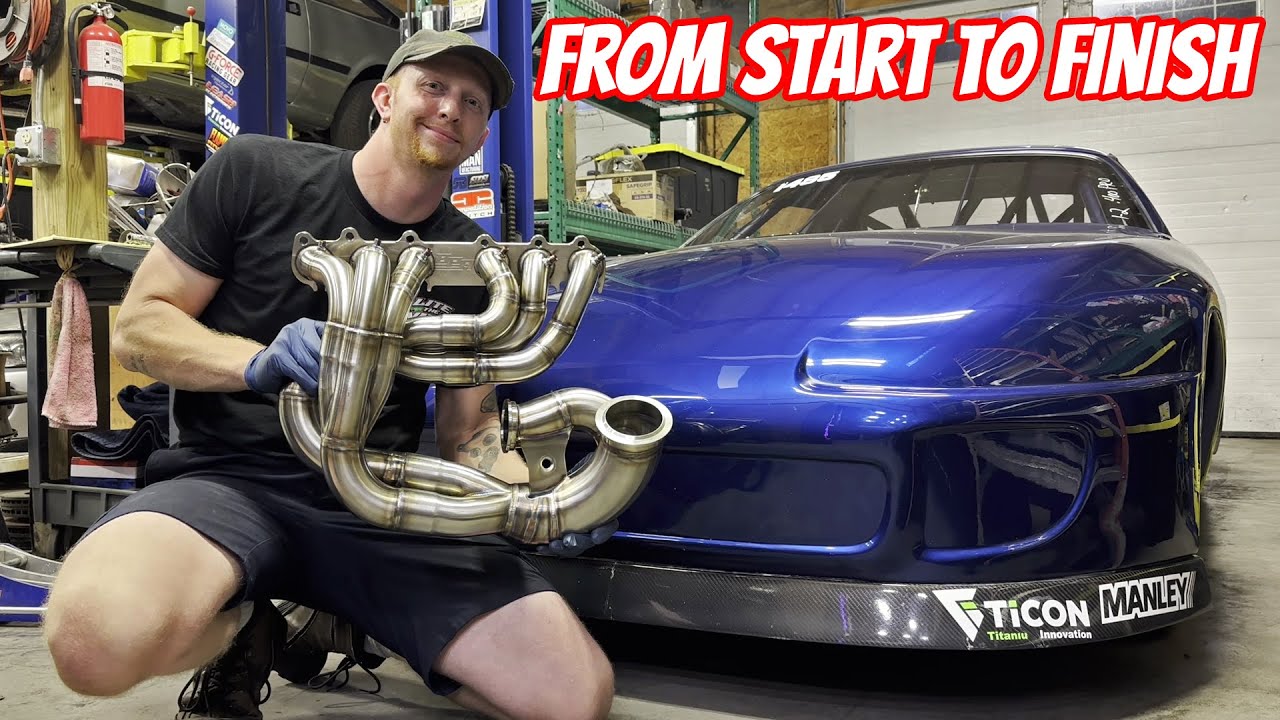 How Do You Build a 321SS 2JZ Promod Turbo Header for a 2500hp Supra ...