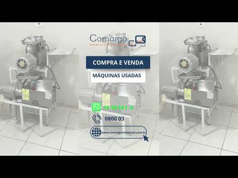 Linha planta completa pequena para produção de polpas de frutas