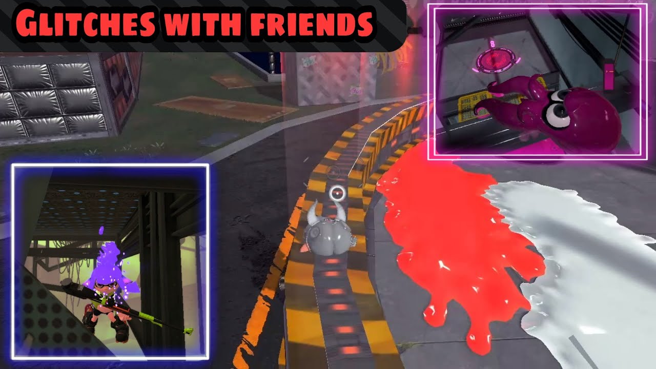 🦑🐙compilation of the best glitches to make in splatoon 2 🦑🐙 - YouTube