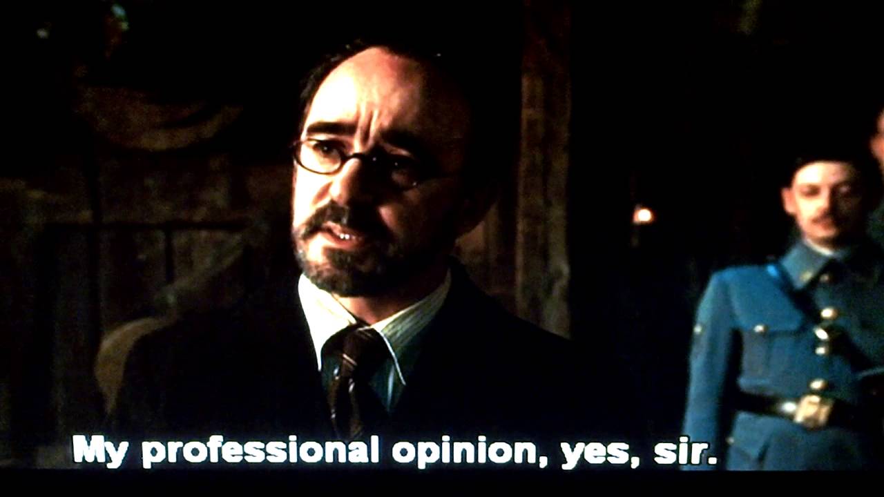 Captain Vidal - Great Villian - Pans Labyrinth - YouTube